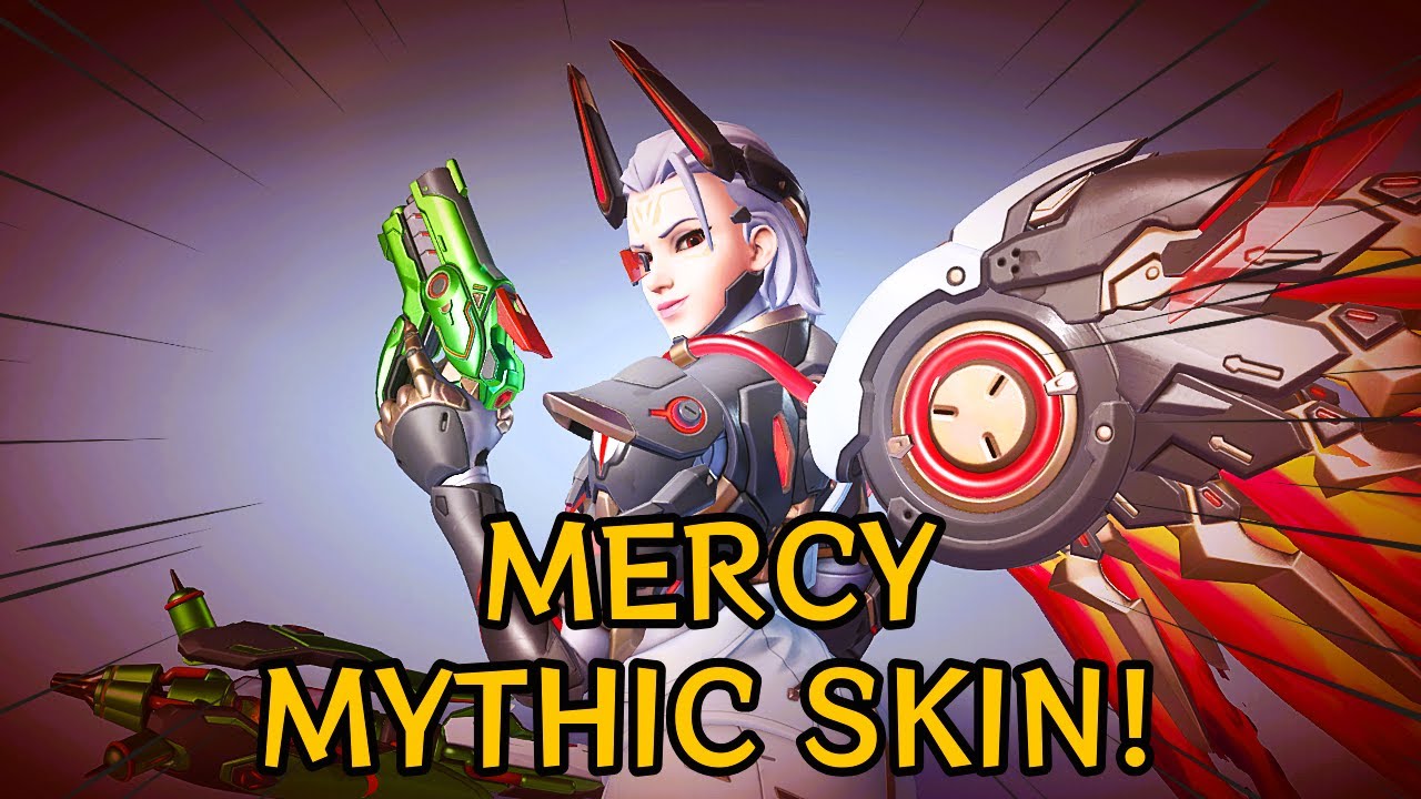Mercy MYTHIC SKIN + JADE WEAPON SKIN is the best COMBO 💚 - Overwatch 2 ...