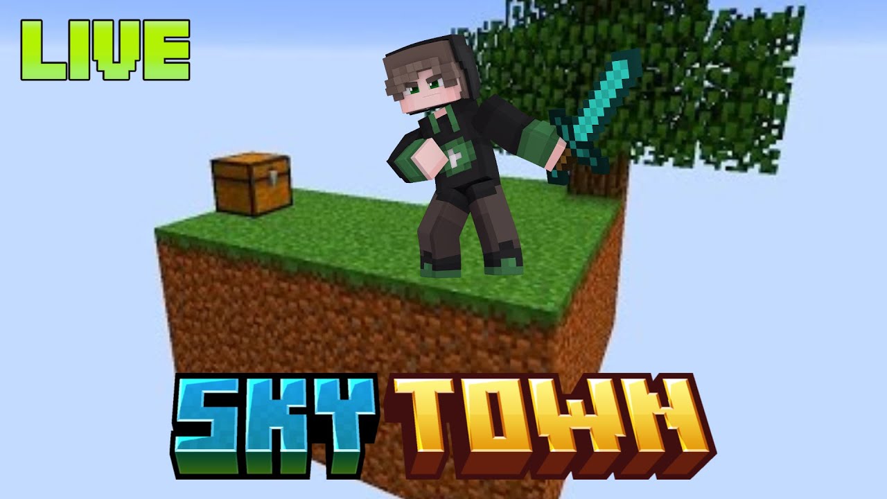 Zurück in der Action: Community-Projekt !?! | SkyTown #LIVE #02 - YouTube