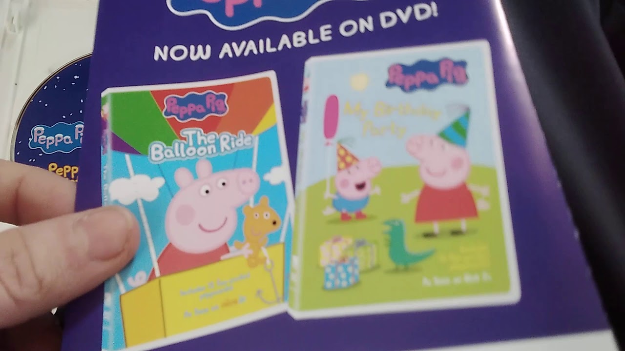 My Peppa Pig DVDs Collection - YouTube