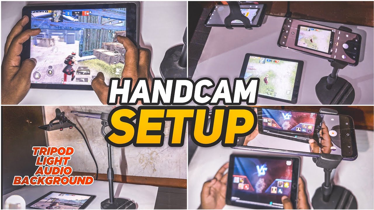 HOW TO RECORD HANDCAM GAMEPLAY HANDCAM SETUP | PUBG MOBILE 🔥 - YouTube