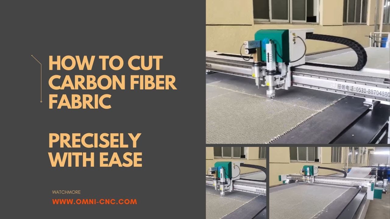 Digital Cutting Machine Cuts Carbon Fiber Fabric with Precision and ...