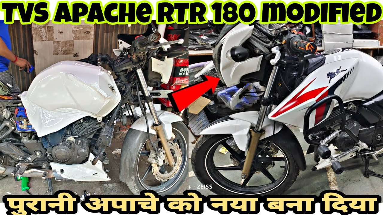 Tvs Apache Rtr 180 Modified