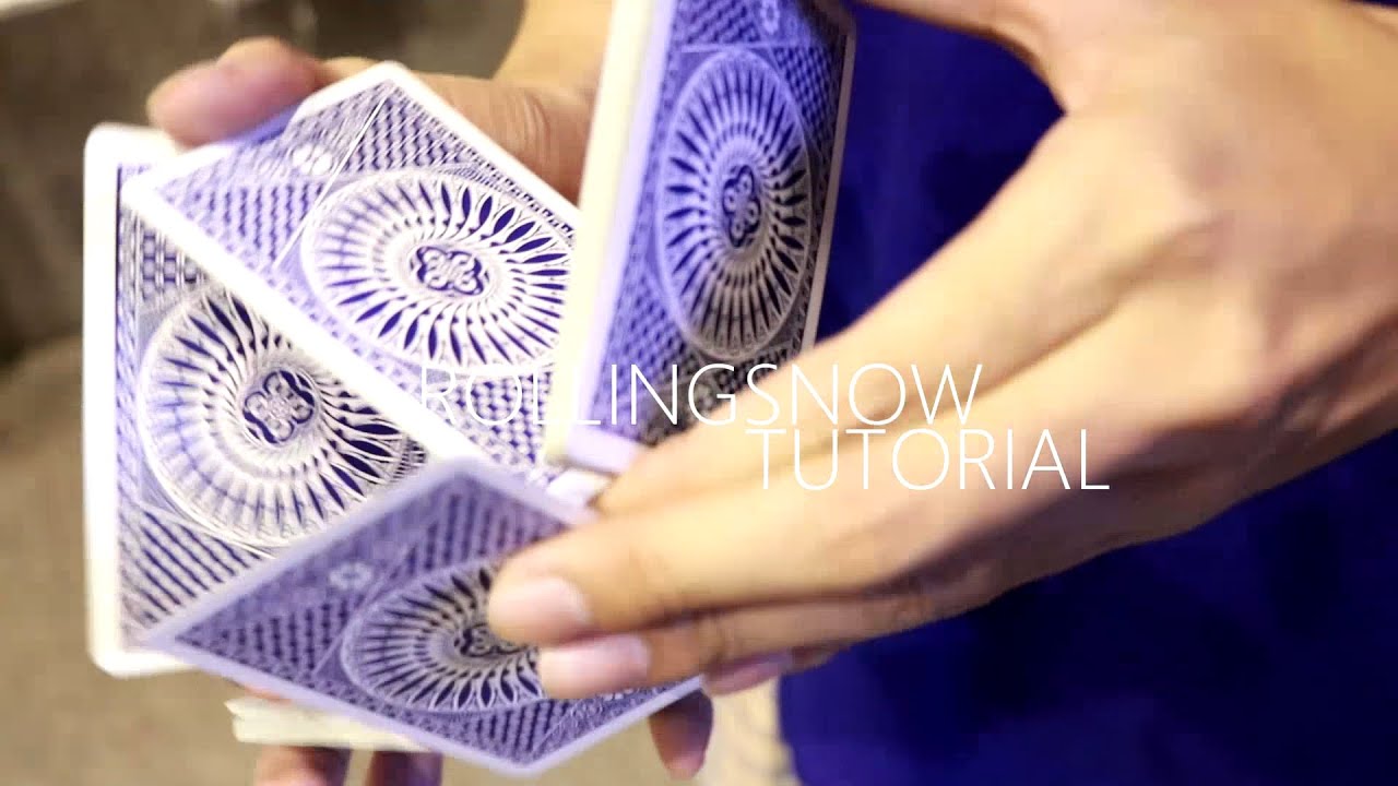 Rollingsnow tutorial - Cardistry - YouTube