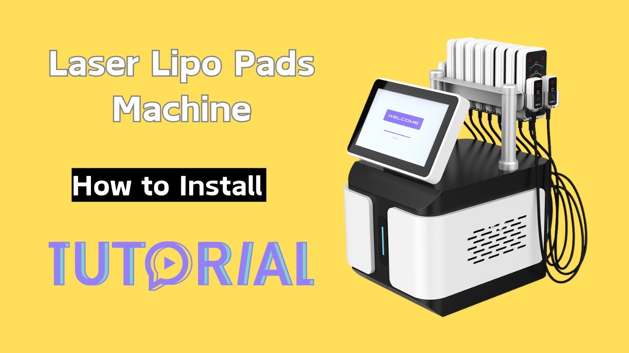Laser Lipo Machine for Body Slimming: How to Install (Step by Step ...