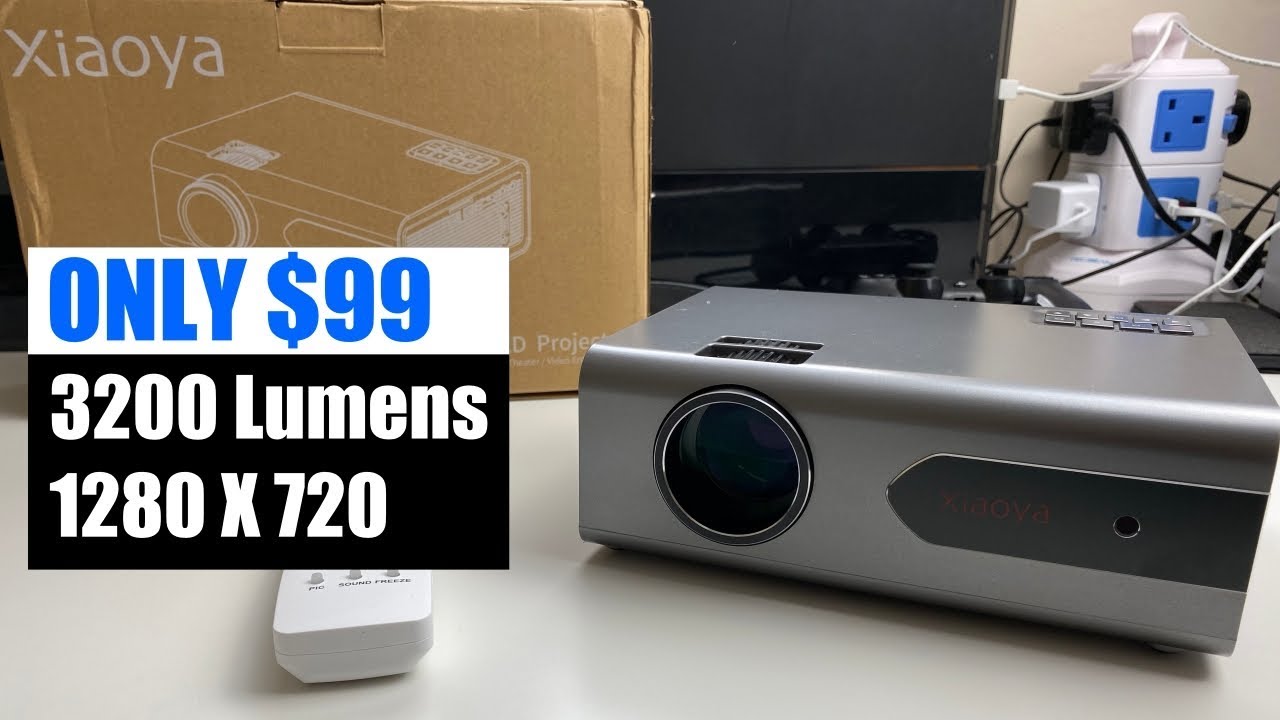 XIAOYA T8 Native 720P LED Video Projector - ONLY $99 - PS4/XBOX on 200 ...