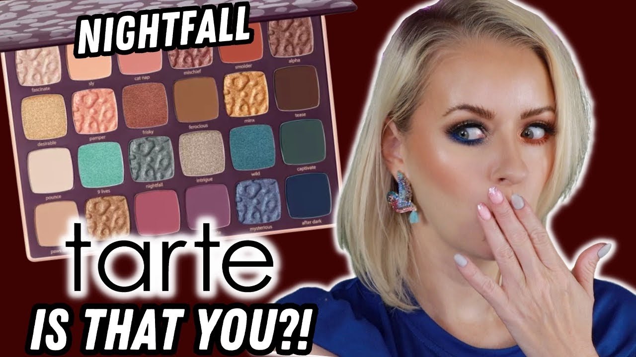 TARTE MANEATER NIGHTFALL PALETTE REVIEW + 3 LOOK TUTORIAL - YouTube