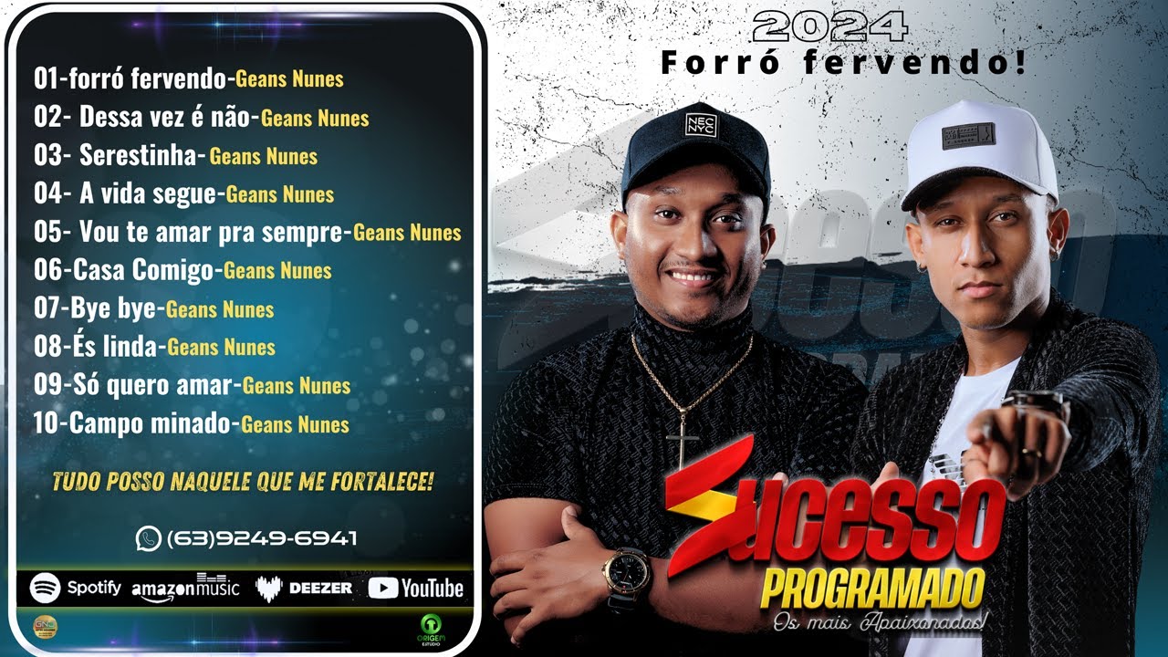Sucesso Programado - Forró Fervendo! ( CD Completo 2024 ) - YouTube