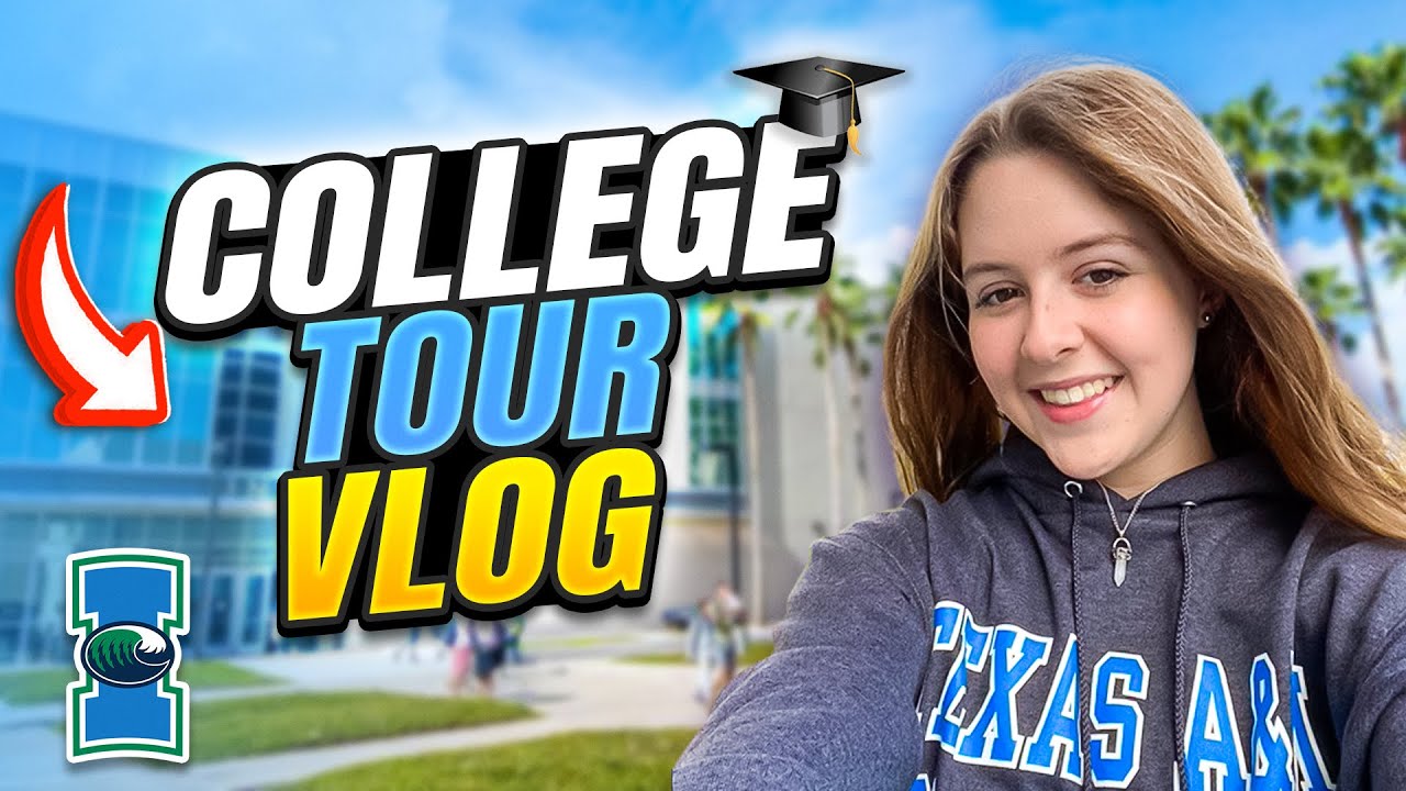 I went on a COLLEGE TOUR 2022 ||💙VLOG💚 || Trinity Johnston - YouTube