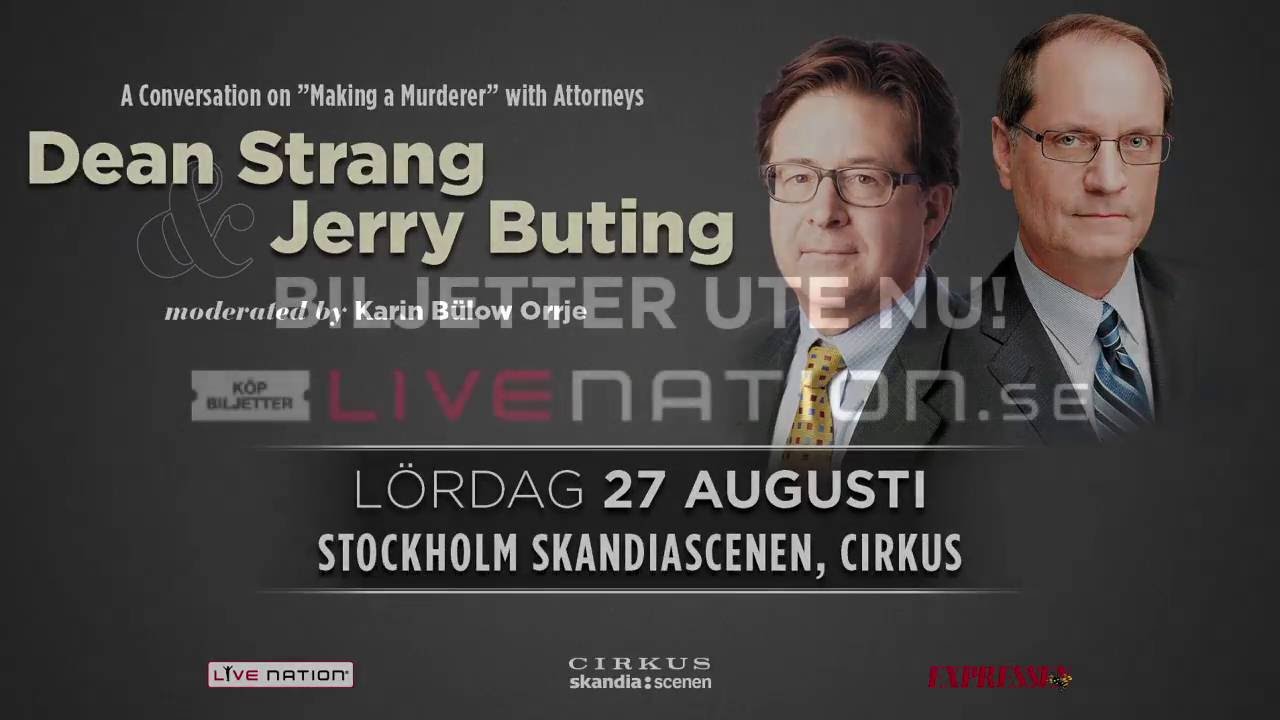 Samtal om "Making a Murderer" med advokaterna Dean Strang & Jerry ...