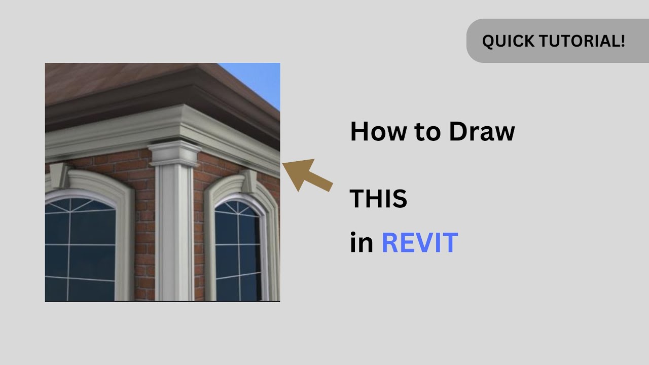 Classic Moulding in REVIT (Quick Tutorial) - YouTube