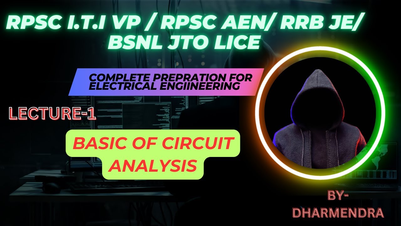 BASIC OF CIRCUIT (NETWORK) THEORY | RPSC ITI VICE PRINCIPAL (VP) | RRB ...