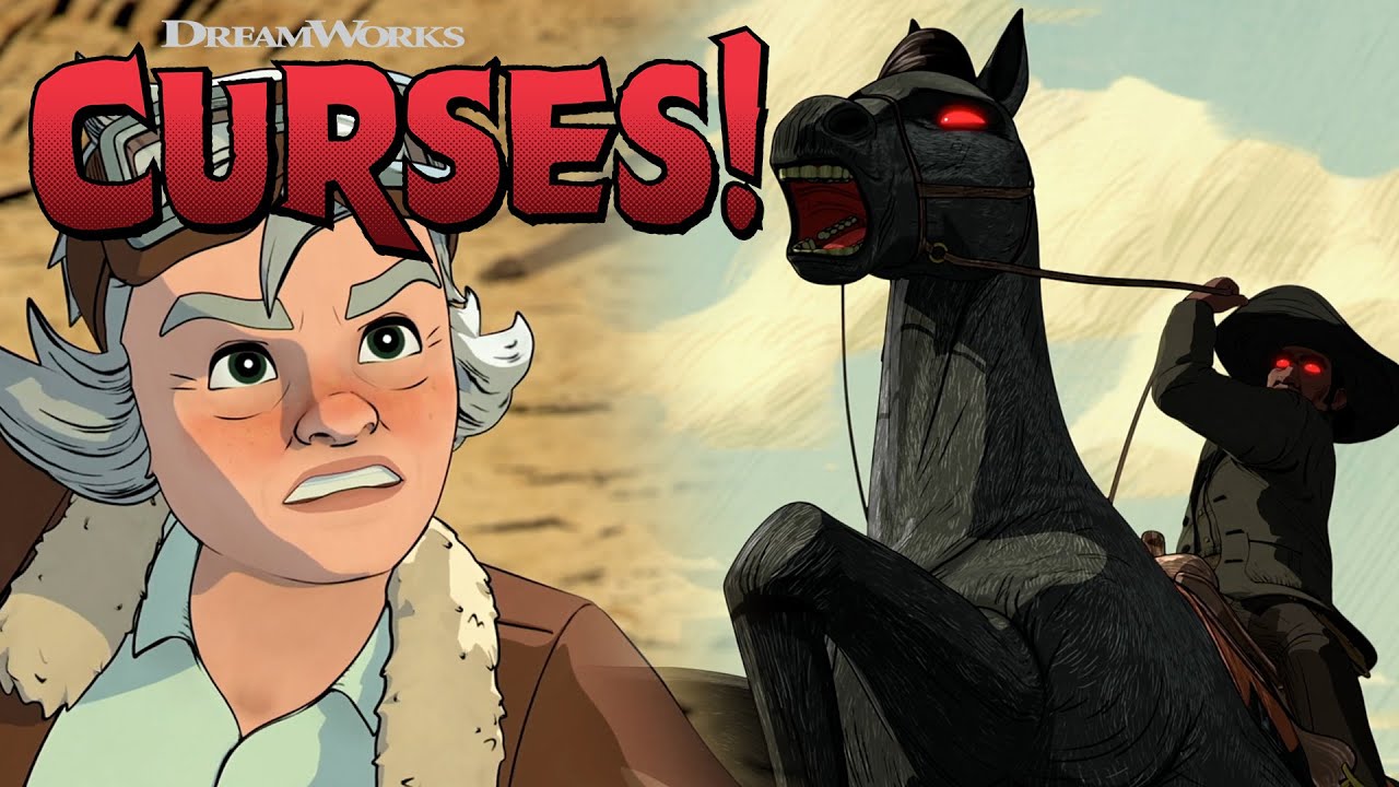 What Do The GHOST Riders Want? | DreamWorks CURSES! - YouTube