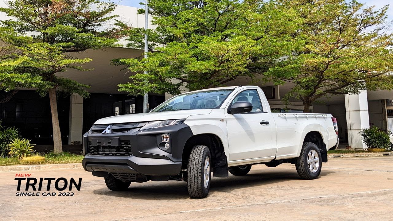 TRITON SINGLE CAB 2023 Exterior and Interior Details ( Pick up ) - YouTube