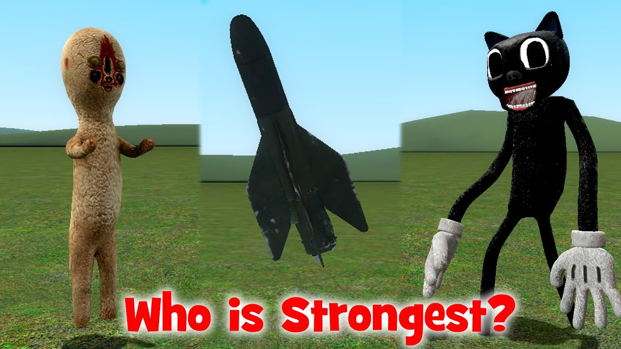 Garry's Mod: SCP-093 Vs The Bigeest Bomb Vs Long Arms - YouTube