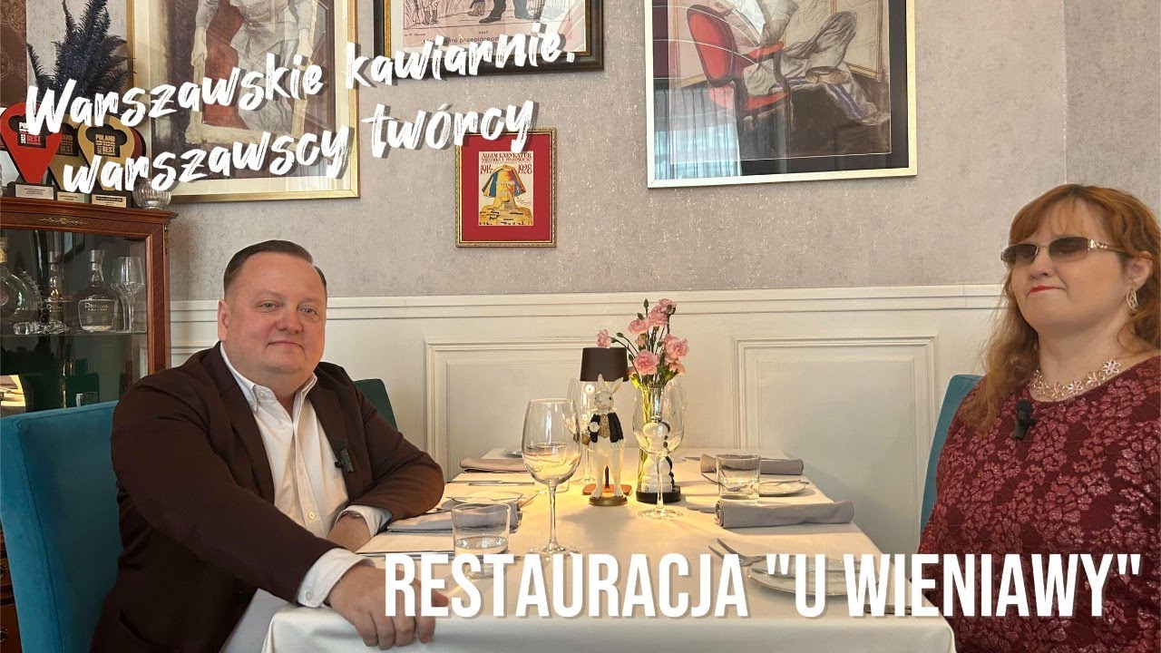 Warszawskie kawiarnie, warszawscy twórcy. Restauracja "U Wieniawy" - Rafał Borowski - YouTube
