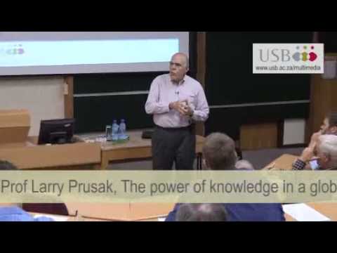 LeadersAngle Larry Prusak Knowledge in society - YouTube
