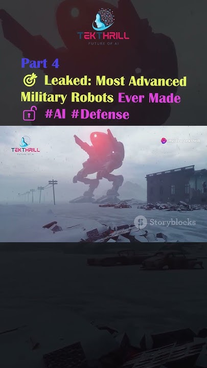 🎯 Leaked: Most Advanced Military Robots Ever Made 🔓 #AI #Defense PART 4 - YouTube