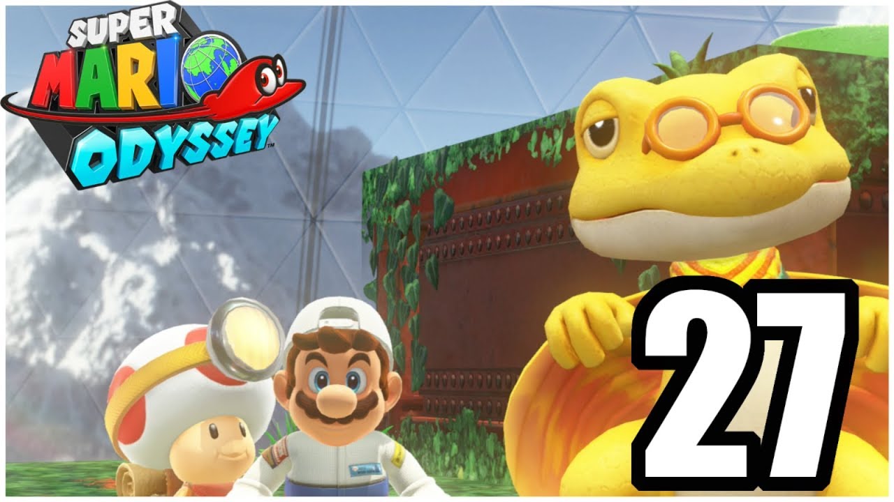 Super Mario Odyssey - Walkthrough - Part 27 - The Secret Flower Fields ...