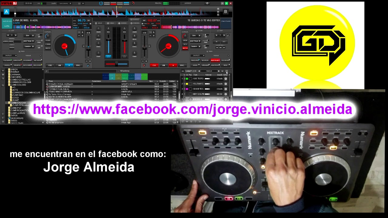 Numark Mixtrack y Mixtrack PRO - mapper Virtual Dj 2021- 2020 y Virtual ...