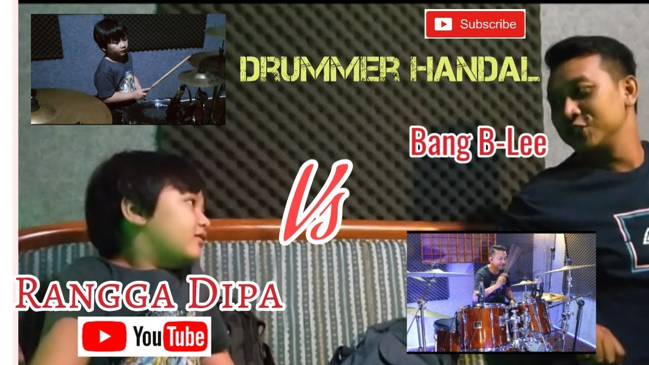 Colabs!!! Duel Drummer Handal Bang B-Lee vs Rangga Dipa - YouTube
