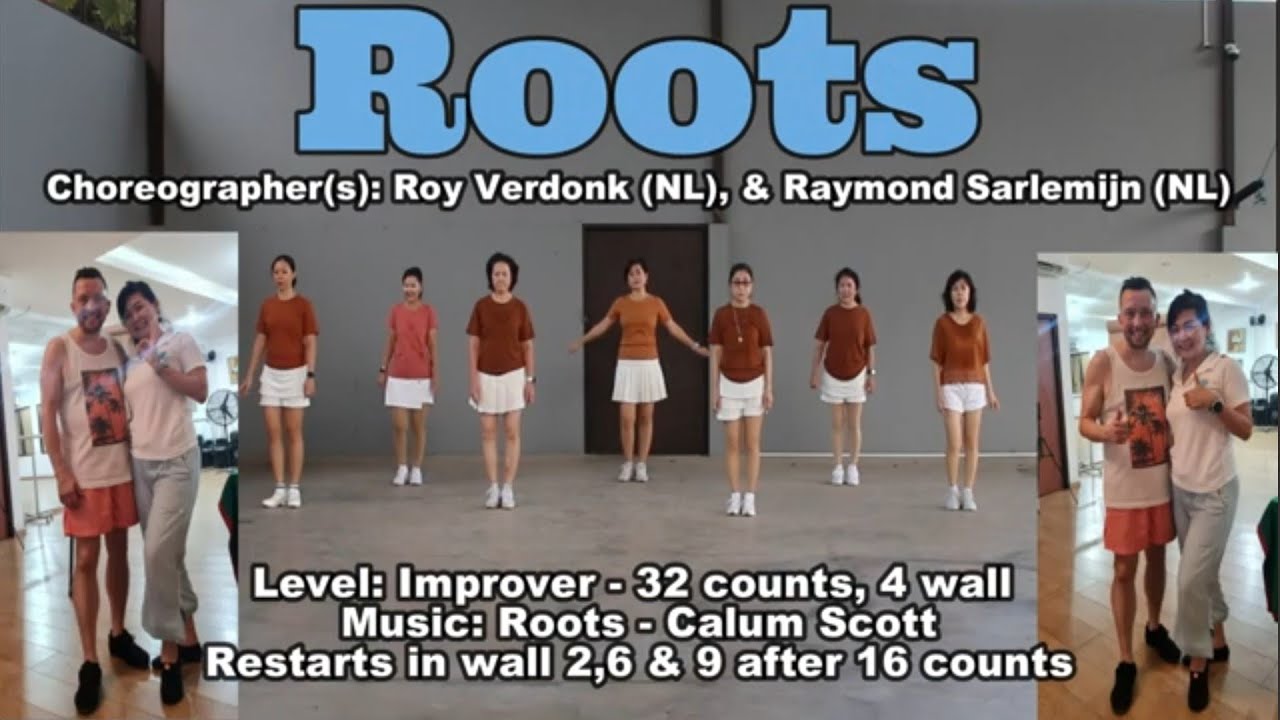 Roots - Line Dance - YouTube