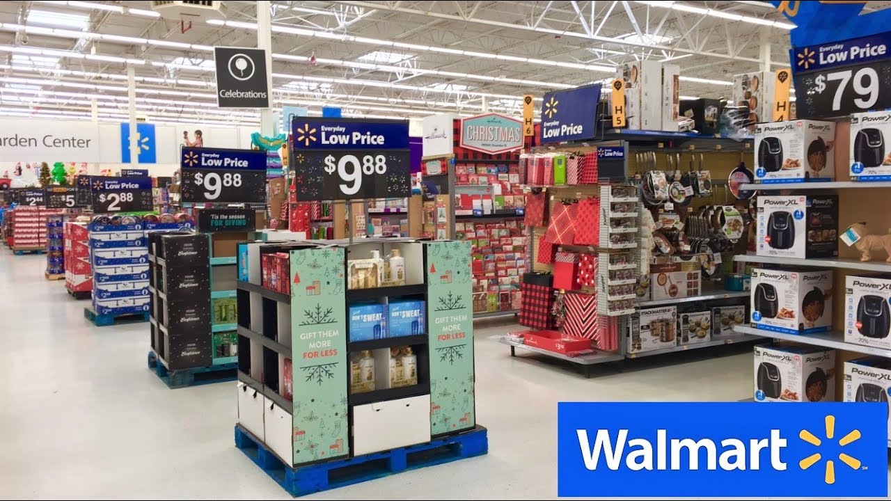 WALMART NEW ITEMS GIFTS FURNITURE KITCHEN CHRISTMAS DECOR SHOP WITH ME ...