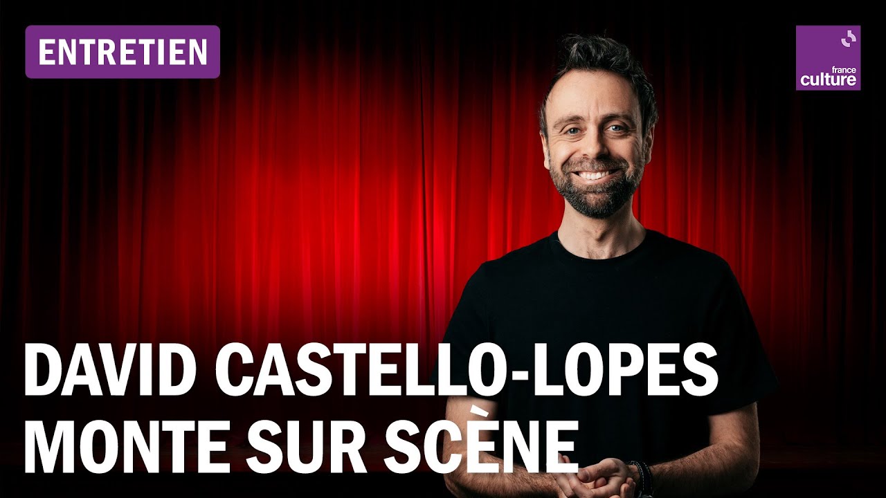 David Castello-Lopes, humoriste : "Le rire fait du bruit, quand il ne vient pas c'est gênant ...