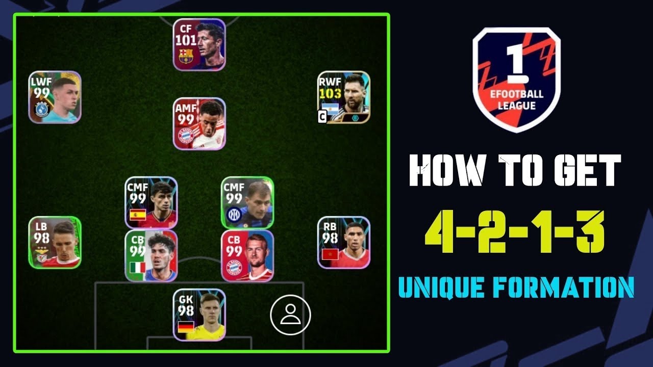 Best Formation For Divison Rank Push in Efootball2024 HD In Arabic ...