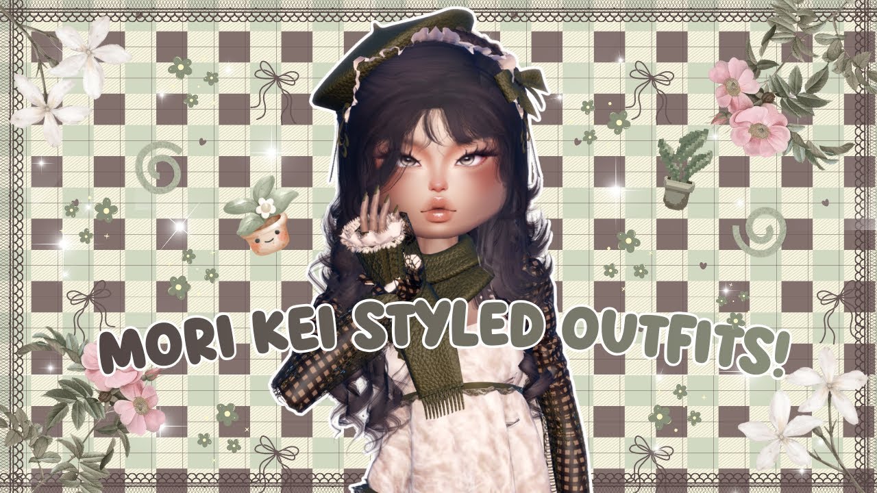 *MORI KEI* Styled Outfits in *DRESS TO IMPRESS!* - YouTube