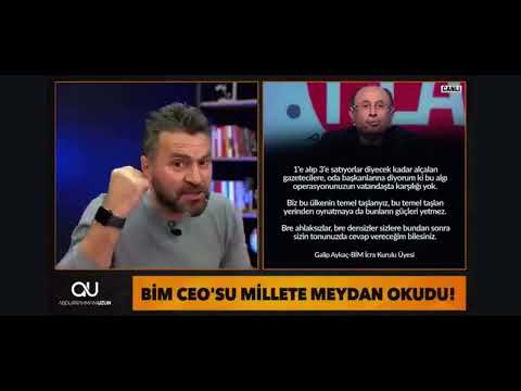BİM GÜZEL BİR CEVAP ALMIŞ/ABDURRAHMAN UZUN ANALİZİ/ BOYKOT ZAMANI/ #siyaset #bim