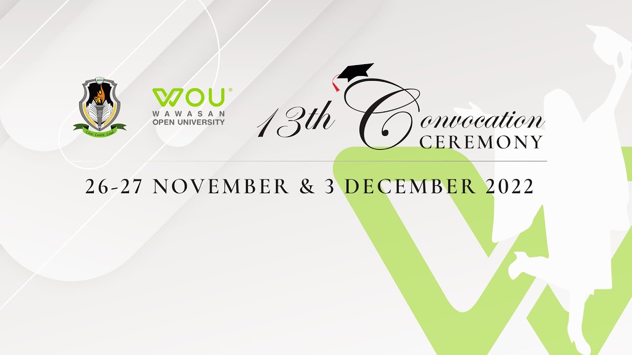 LIVE 13th Convocation Ceremony 2022 - Session 1 - YouTube