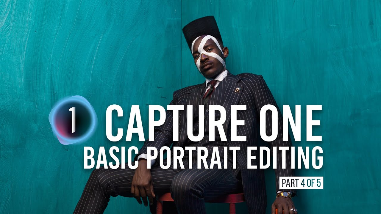 Basic Portrait Editing in Capture One - YouTube