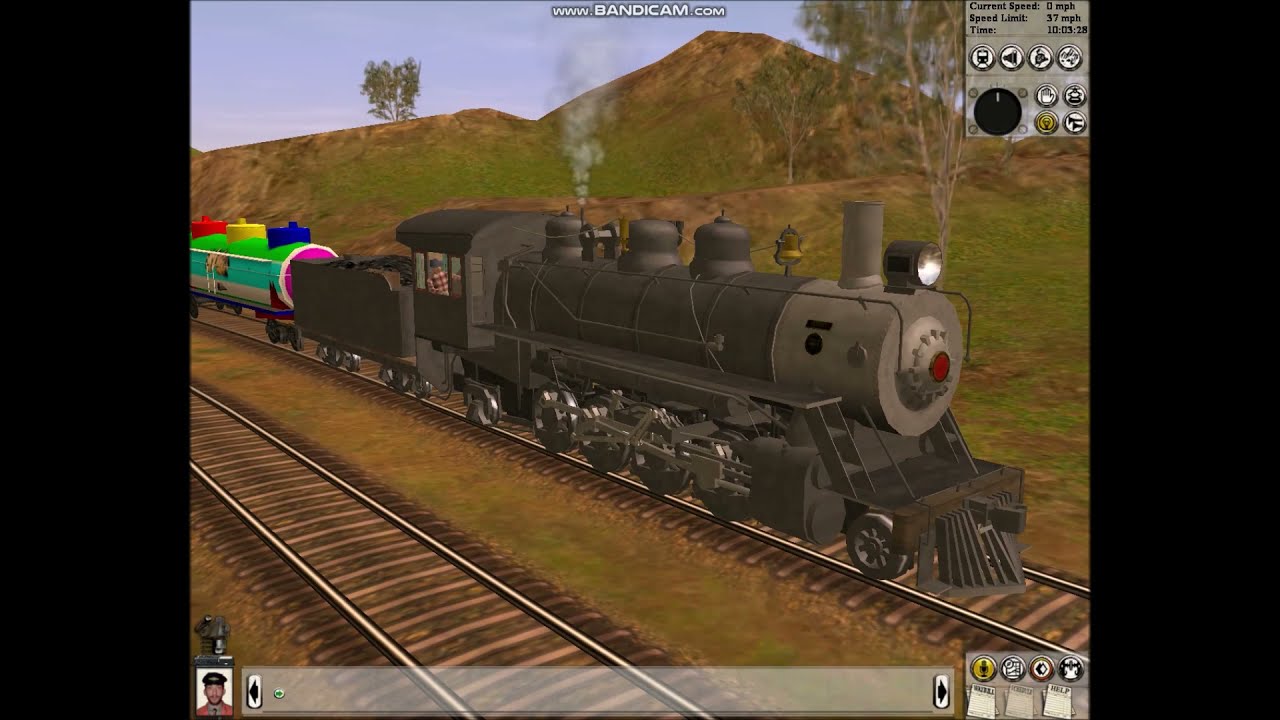 Trainz 2004 Gameplay Part 3 (Paint Shed And a Very Fast Train!) - YouTube