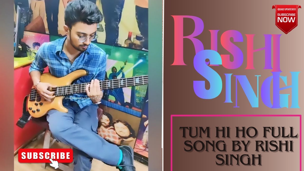 Rishi Singh Indian idol season 13 | Tum Hi Ho Cover Song By Rishi Singh ...