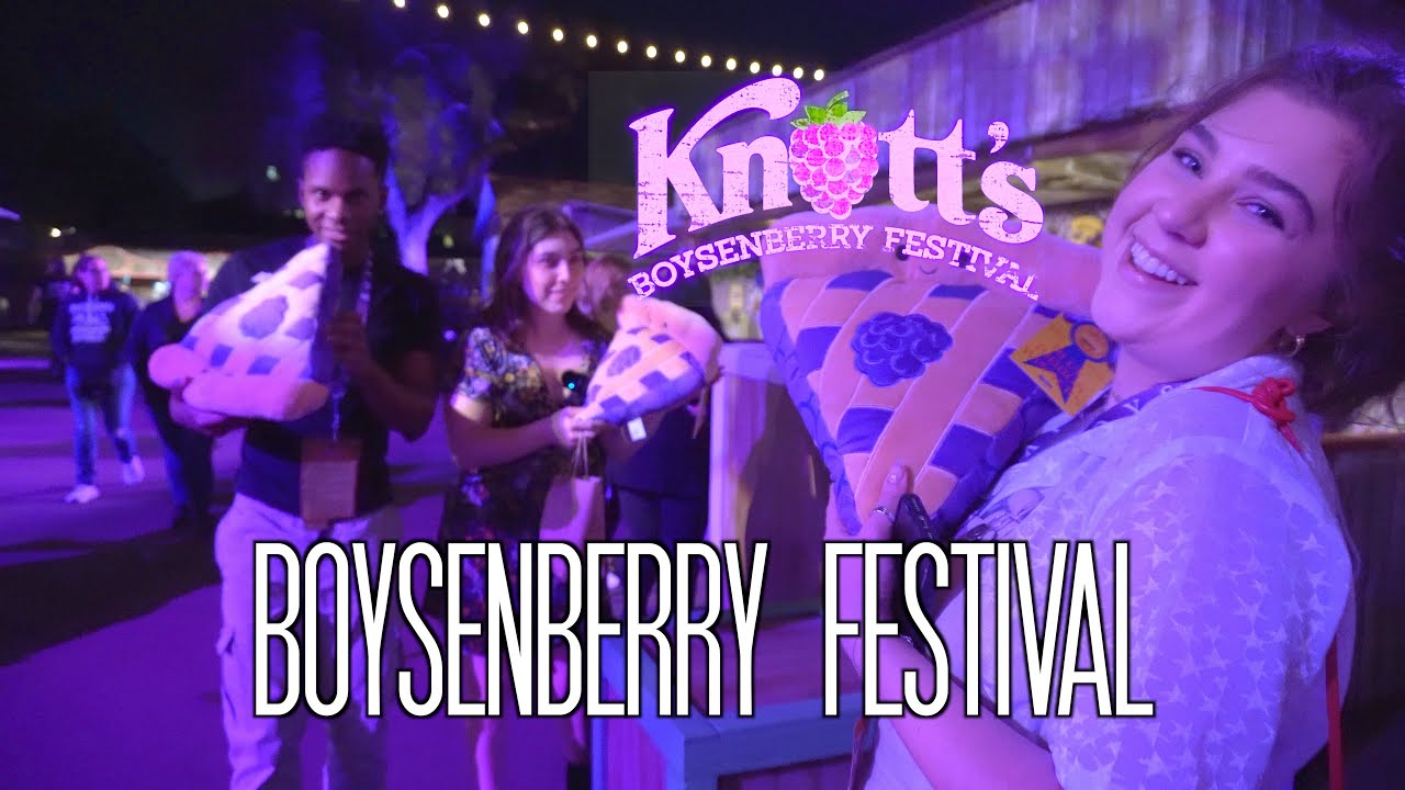 Boysenberry Festival at Knott's Berry Farm - YouTube