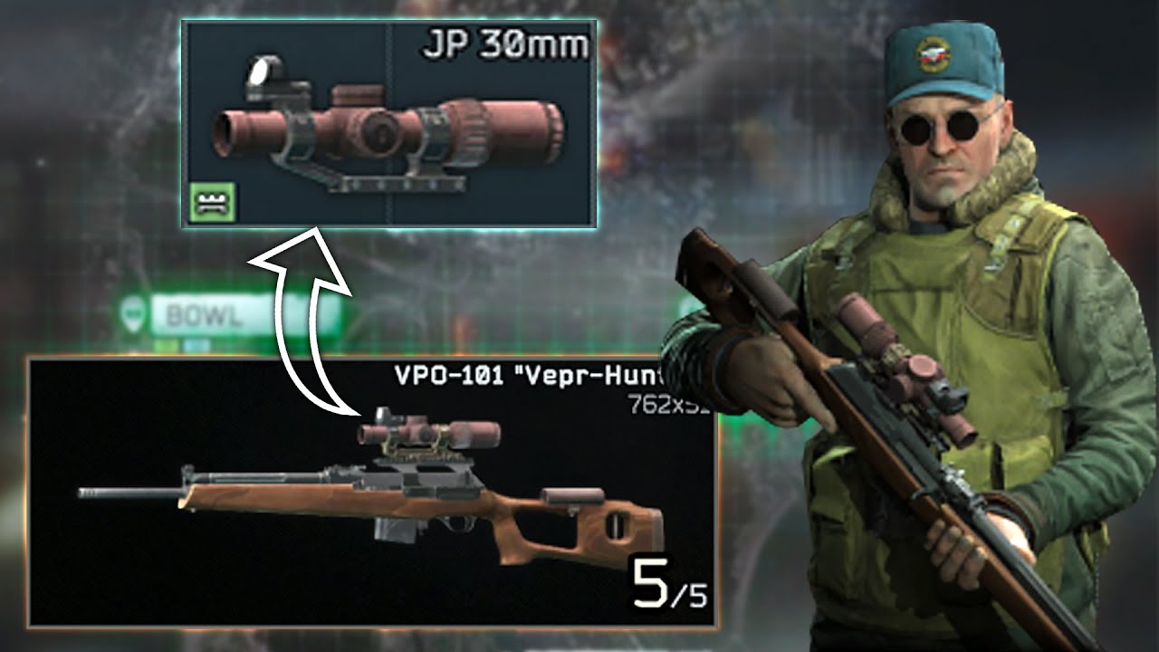 UNLOCKED THE VEPR-HUNTER (Razor HD Scope) - EFT Arena - YouTube