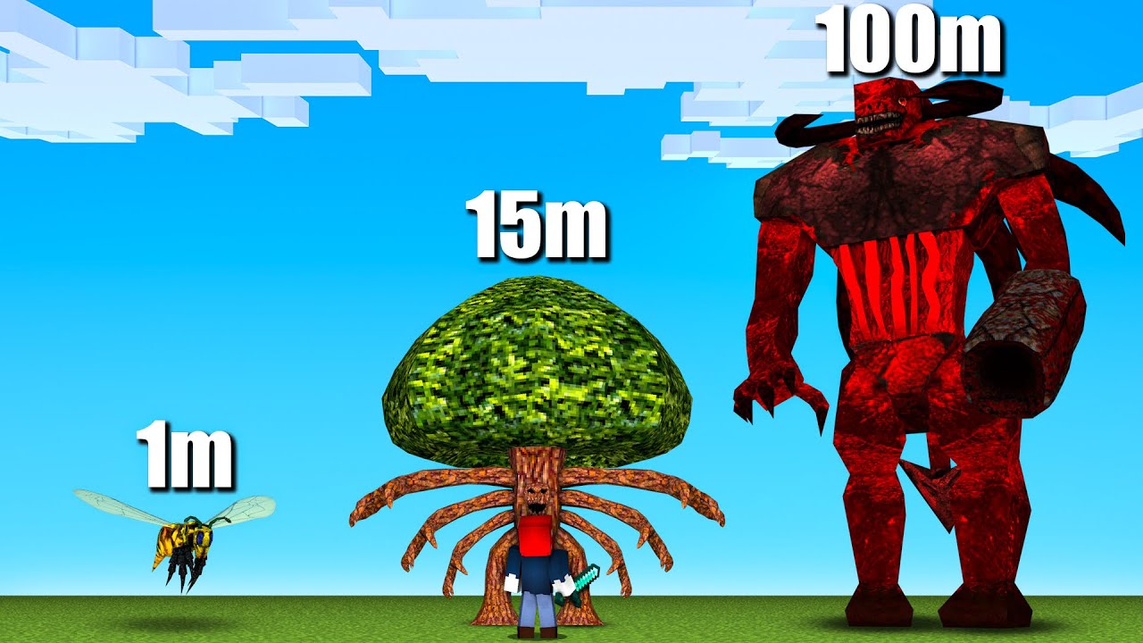 Die 9 GRÖSSTEN MOBS in Minecraft! - YouTube