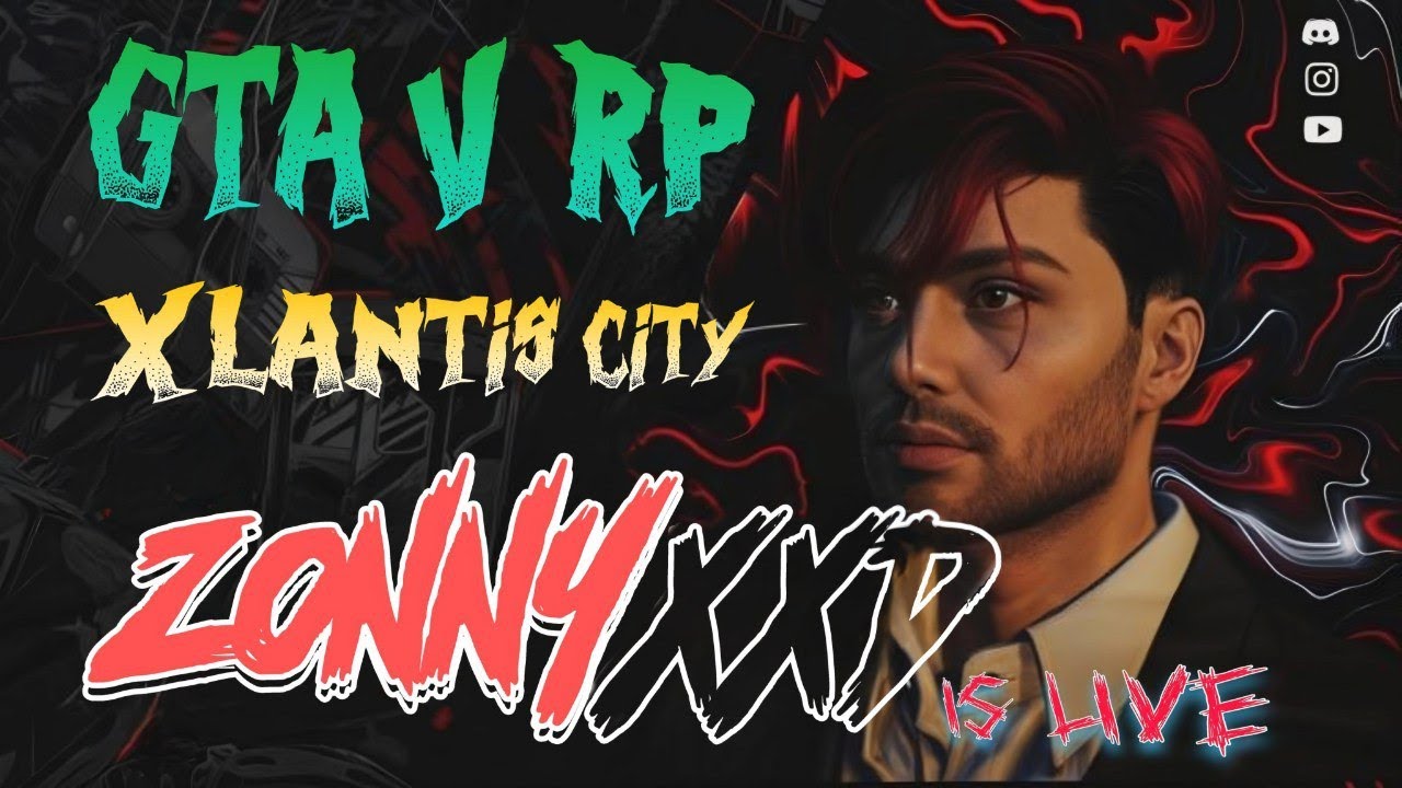 ZONNYXXD IS LIVE! GTA RP & CHAINED TOGETHER - YouTube