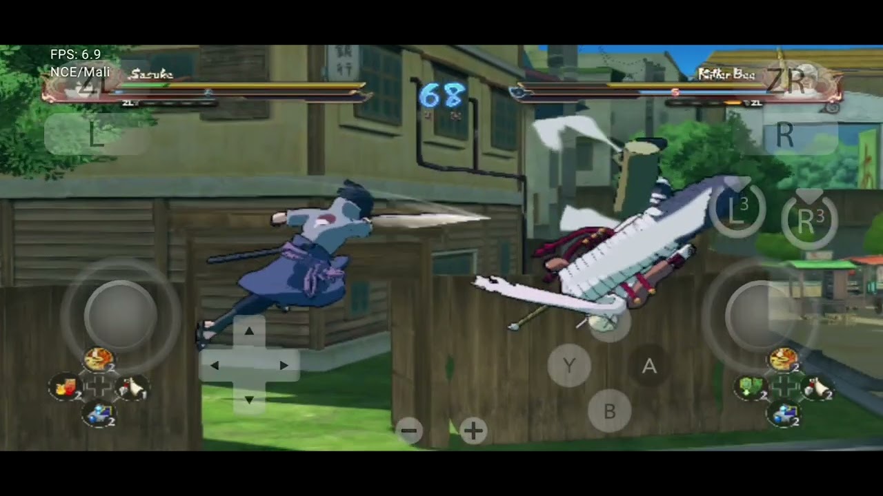 Sasuke Uchiha vs Killer bee Full fight - who will win | yuzu emulator ...