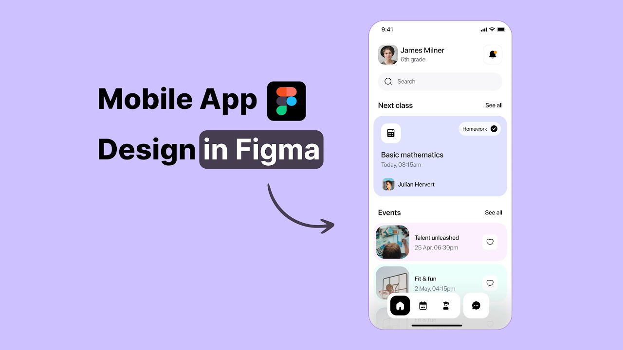 How to Design a Clean Mobile App UI in Figma (Step-by-Step) - YouTube