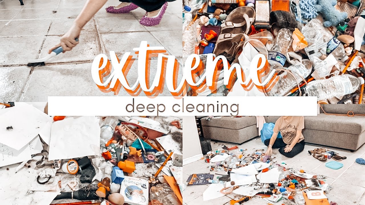 Extreme Deep Cleaning | Real Life Cleaning | Satisfying Deep Cleaning ...