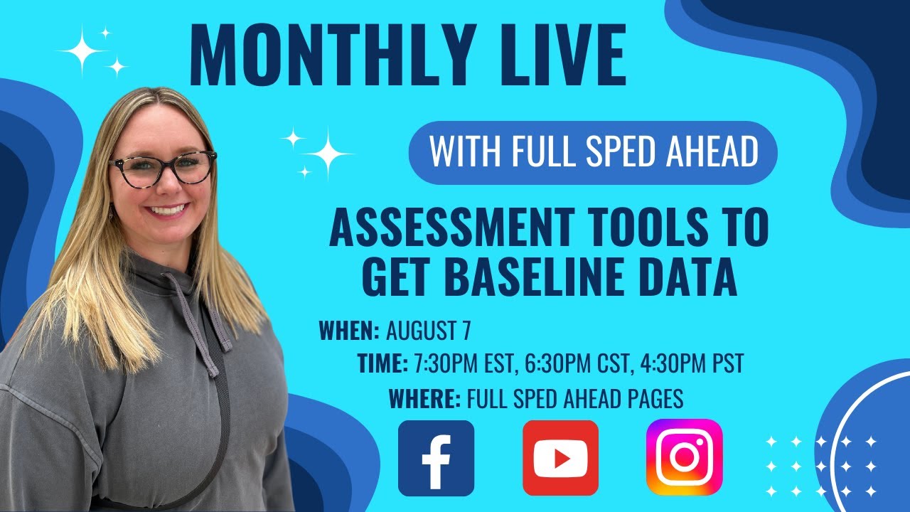 Assessment Tools To Get Baseline Data - YouTube
