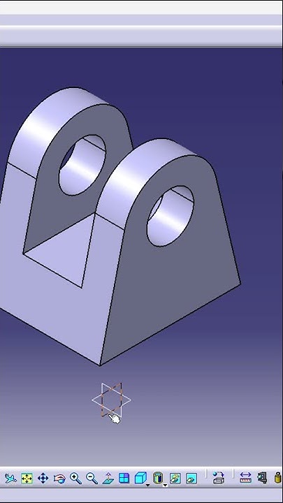 CATIA V5 Basic 3D Model - Exercise 1 | Beginner Tutorial #catia #cad #3ddesignsoftware # ...