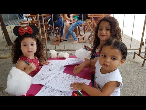 Rotina Dia Das Crianças - Andando Nos Parques De Diversão - Tudo De Graça.!!!