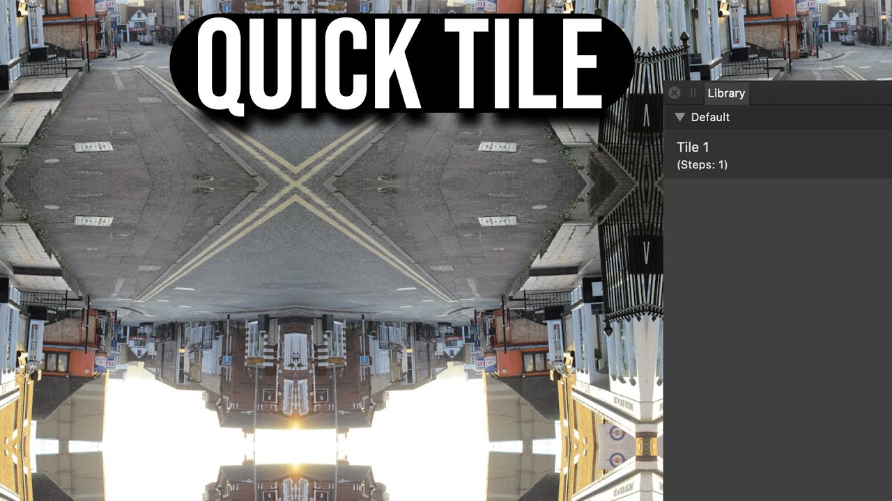 Affinity Photo : Quick Seamless Tile Macro HOW TO - YouTube