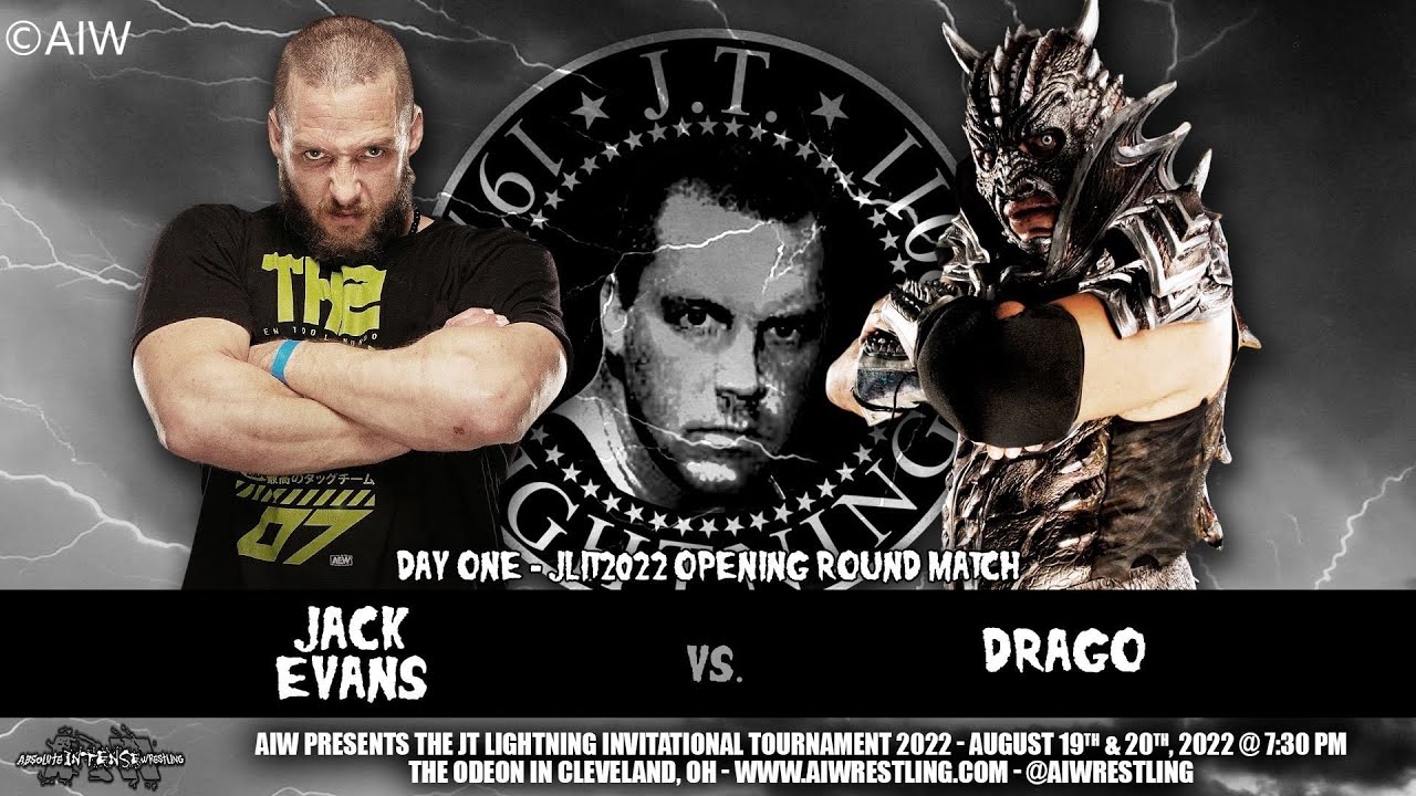 Jack Evans vs Drago / JT Lightning Invitational First Round / AIW JTLI ...
