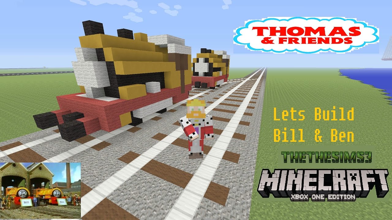 Minecraft Lets Build: Bill and Ben Tutorial - YouTube