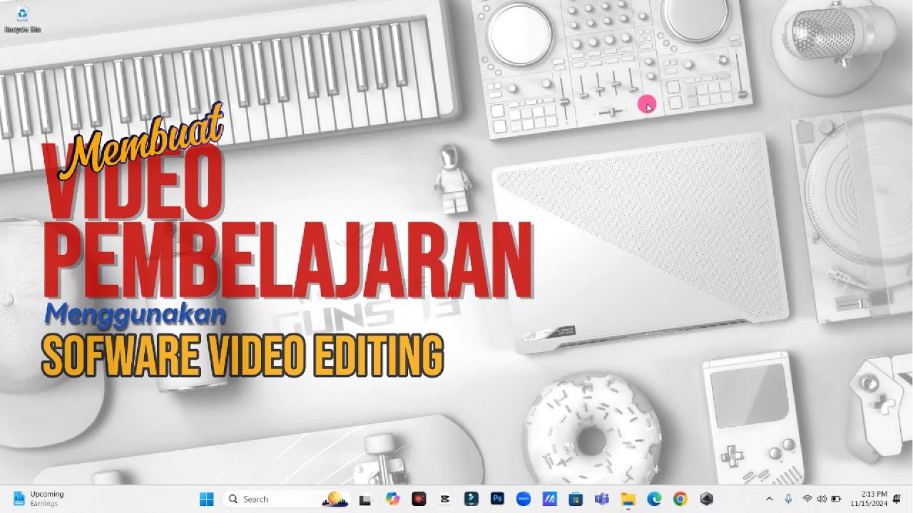 Membuat Video menggunakan Sofware Video Editing - YouTube