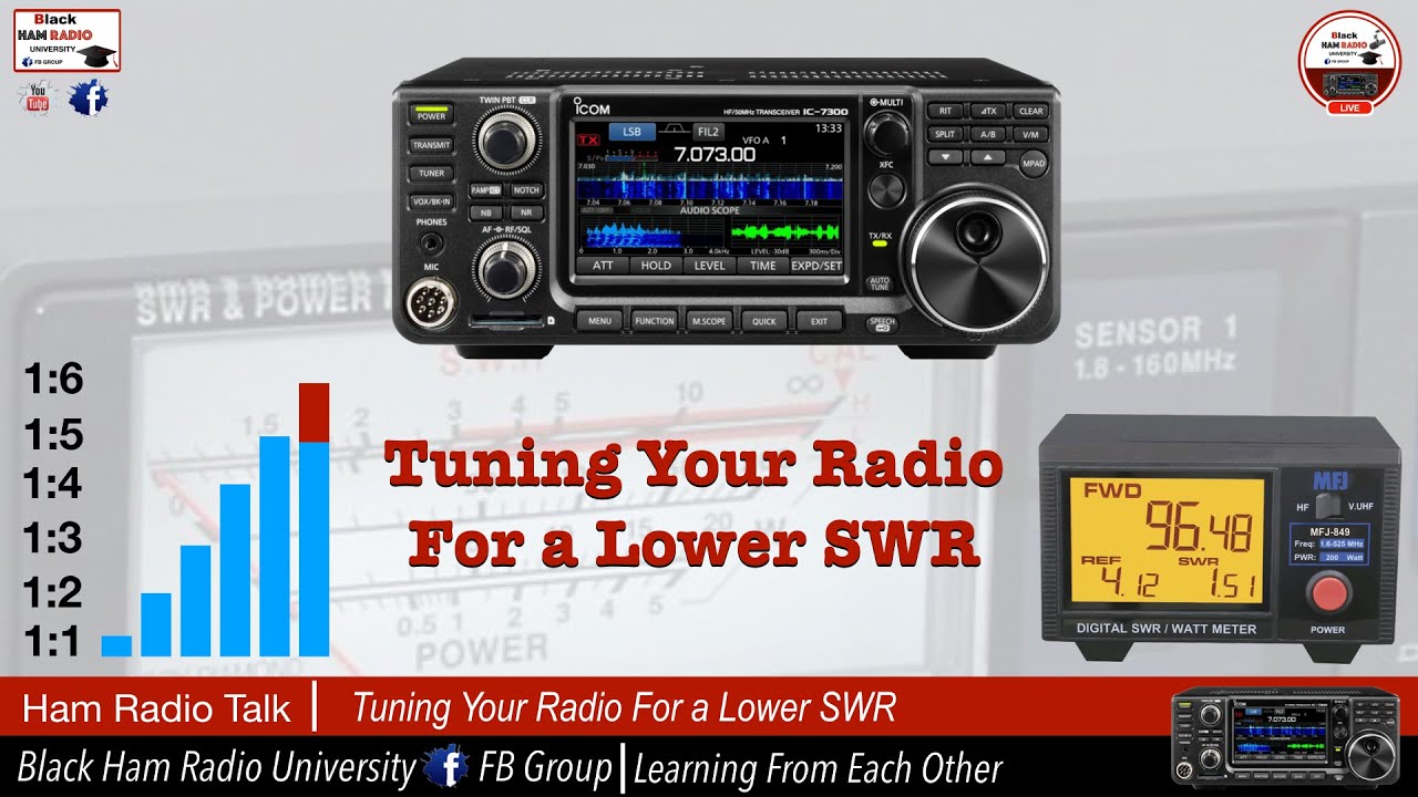 Tuning Your Radio For a Lower SWR - YouTube