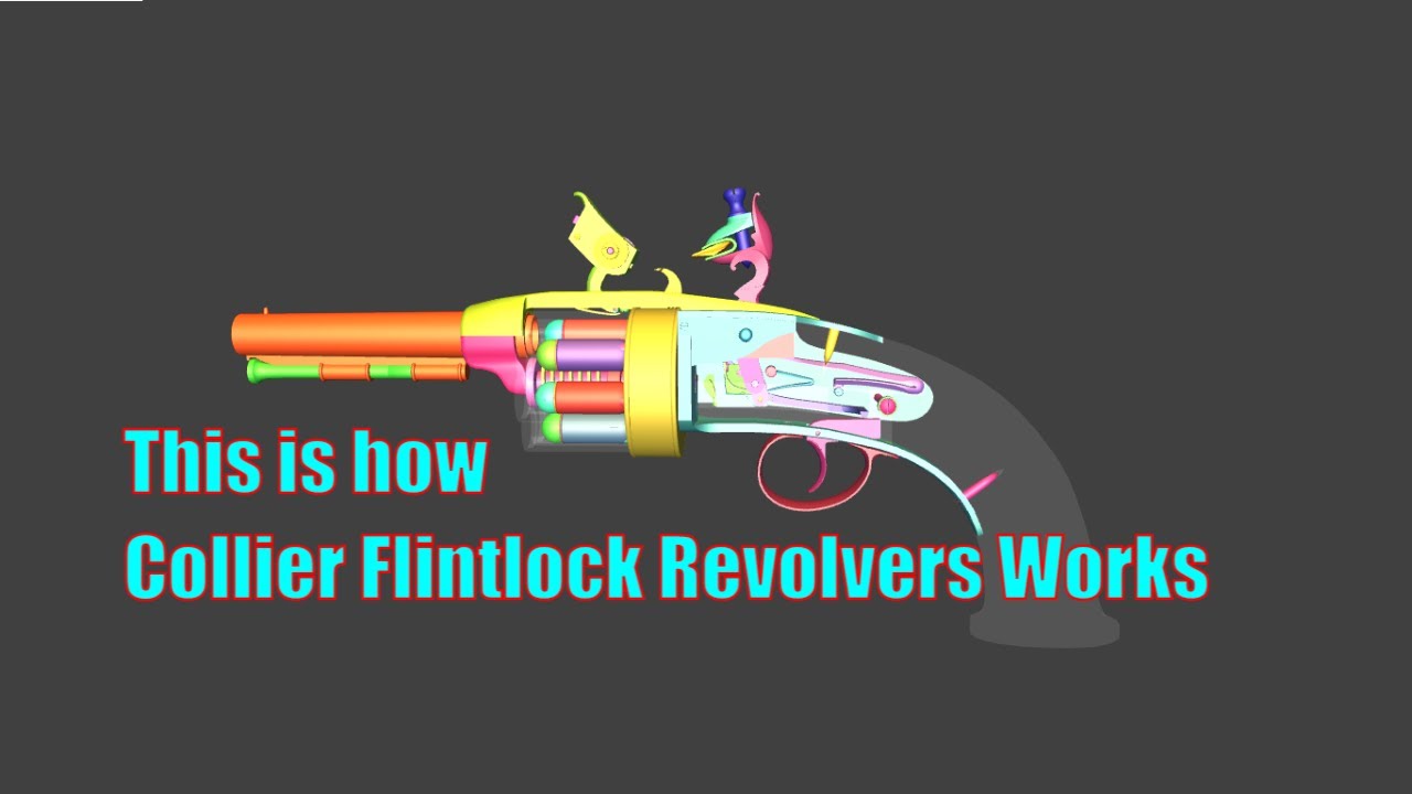 This is how Collier Flintlock Revolvers Works | WOG | With Commentary ...